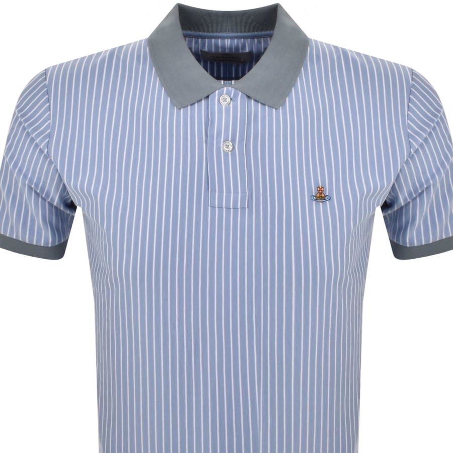 Vivienne Westwood Classic Polo T Shirt Blue male Small